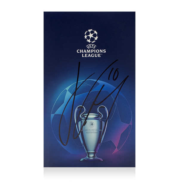Jack Grealish Signed UEFA Champions League Trophy - UEFA Club Competitions Online Store