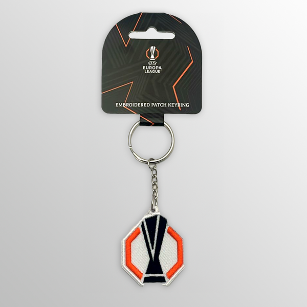 UEL Embroidered Patch Keyring - UEFA Club Competitions Online Store