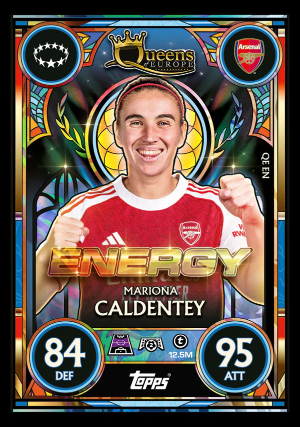 Match Attax 2025/26 - Update Eco Pack #3 - Queens of Europe - UEFA Club ...