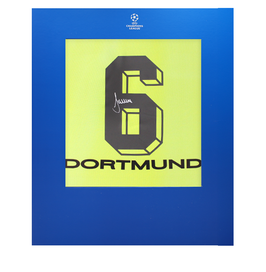 Matthias Sammer Official UEFA Champions League Back Signed Borussia Do ...