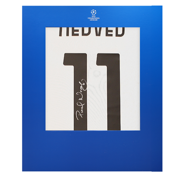 Pavel Nedved Official UEFA Champions League Back Signed Juventus 2024 ...
