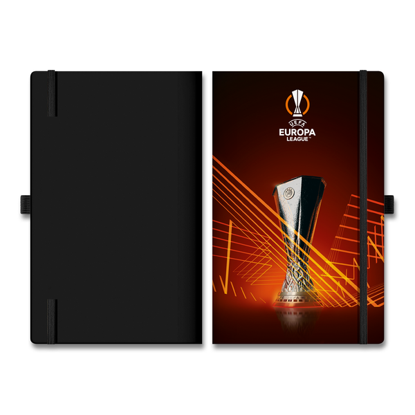 UEFA Europa League Trophy A5 Notebook - UEFA Club Competitions Online Store